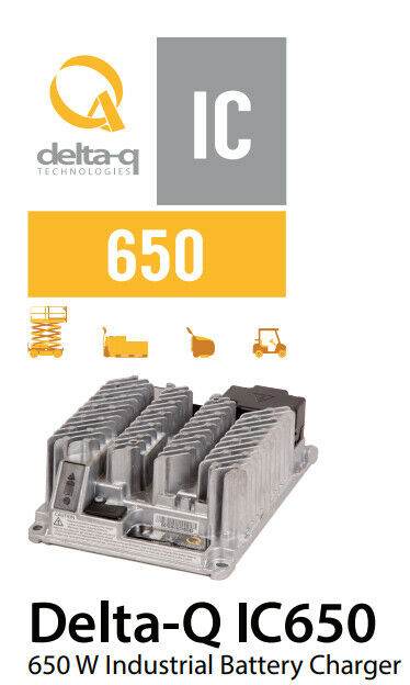 Delta-Q IC650 Industrial Battery Charger 48V 13.5 A Lead-Acid Wet AGM ...