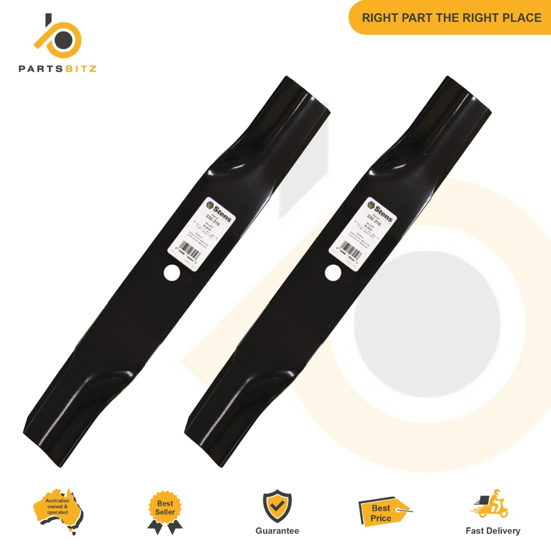 2 X 38" Blades for John Deere Ride on Mower AM100946 M11299 M82408 ...