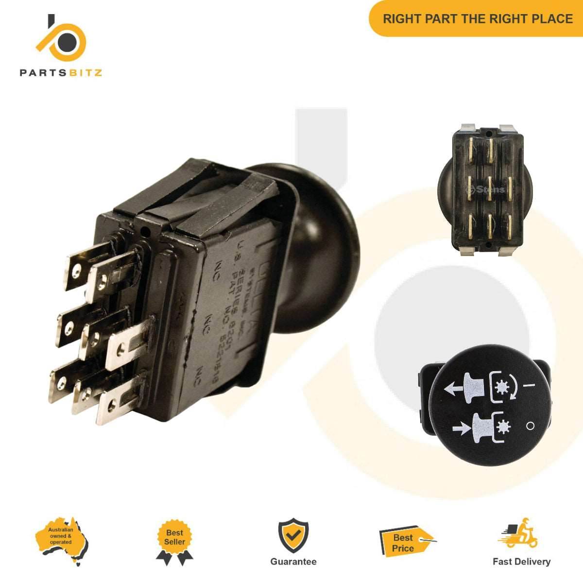PTO Switch 8 Terminals for Husqvarna Craftsman Ride on Mowers ...